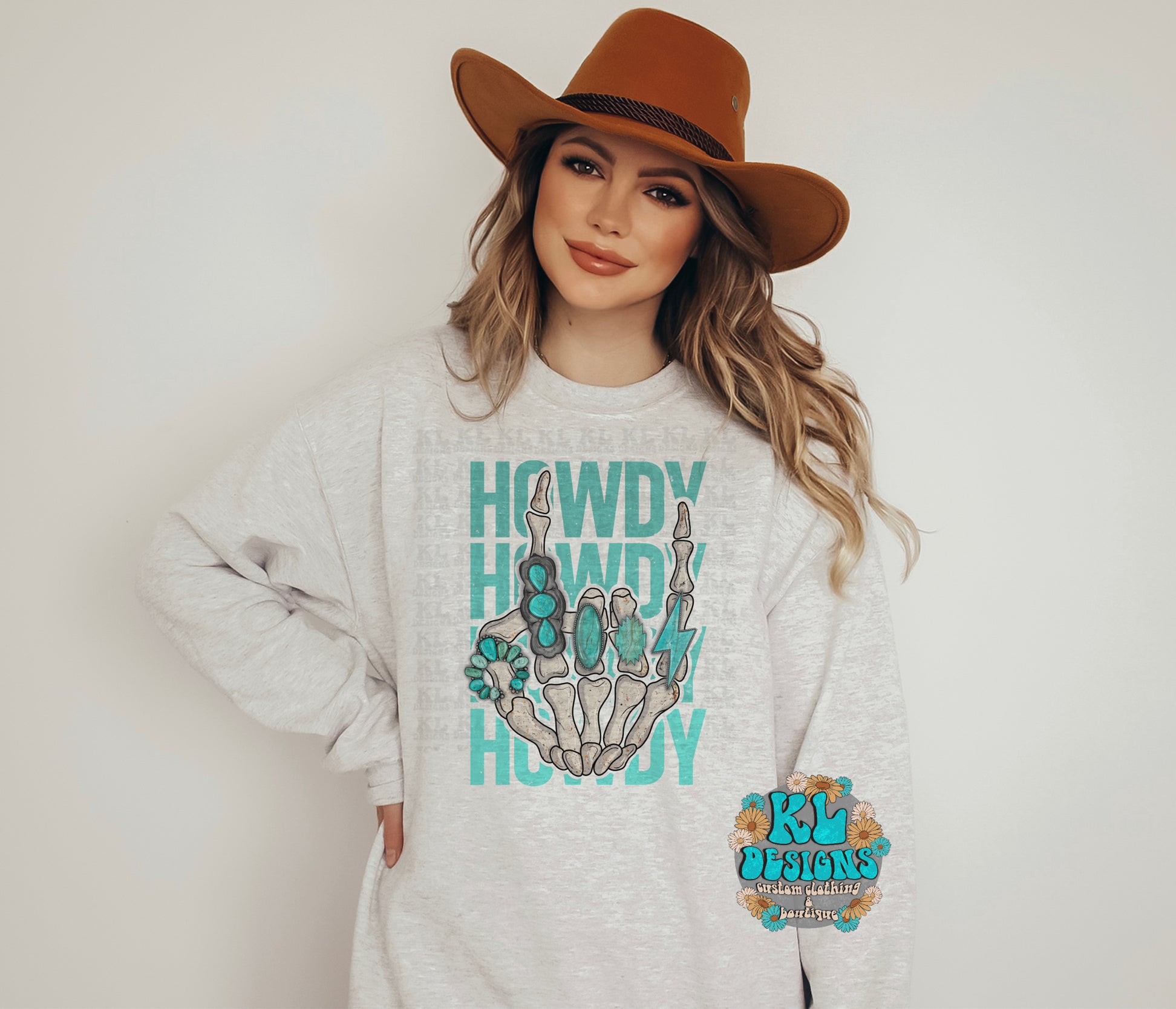 Howdy Cowgirl Rings Skull – KL Designs