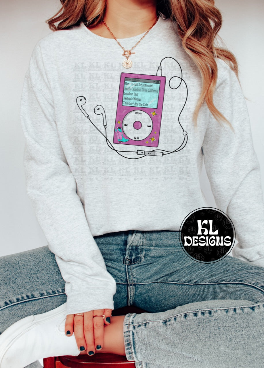 Country Music Player – KL Designs